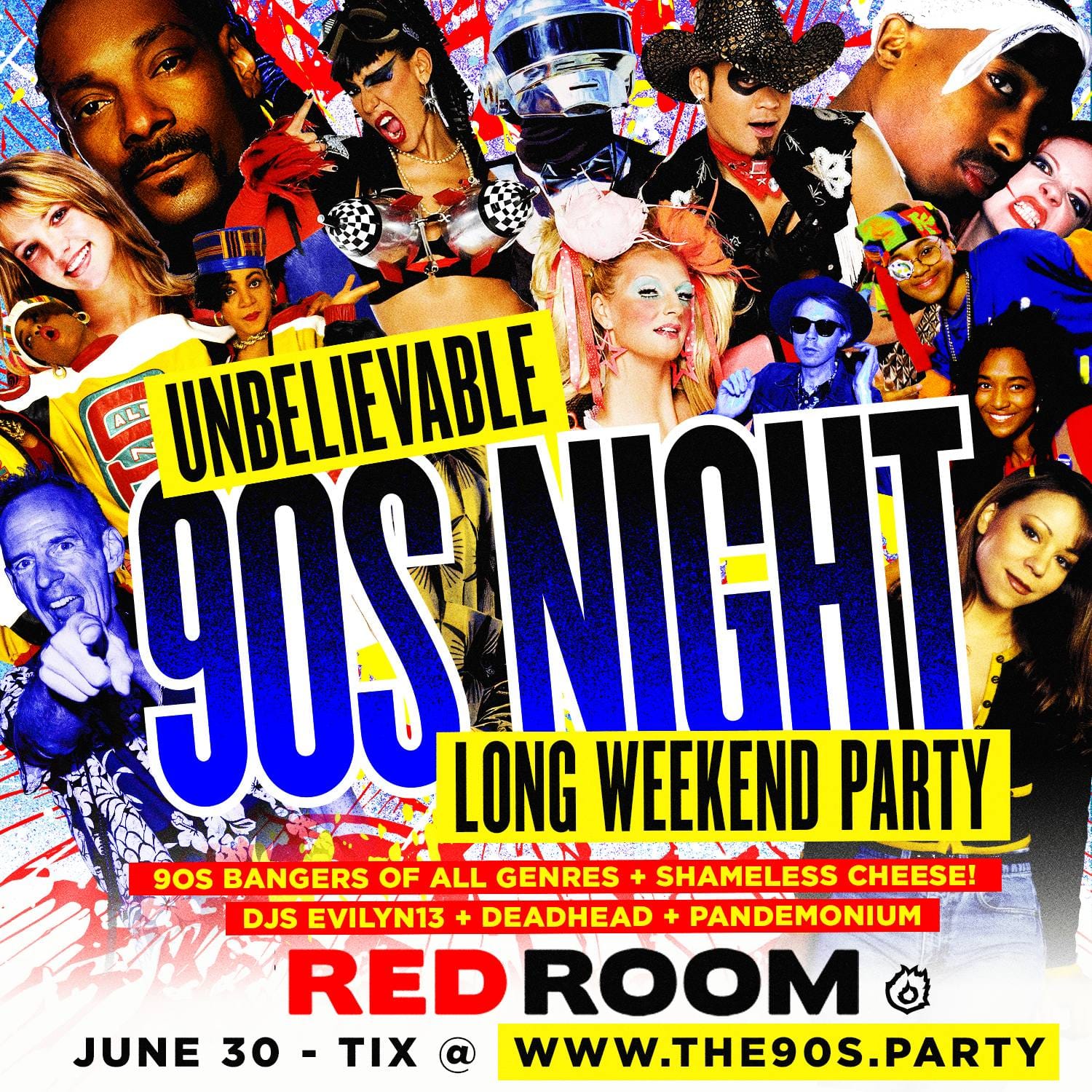 UNBELIEVABLE ⚡ 90s PARTY | The Red Room
