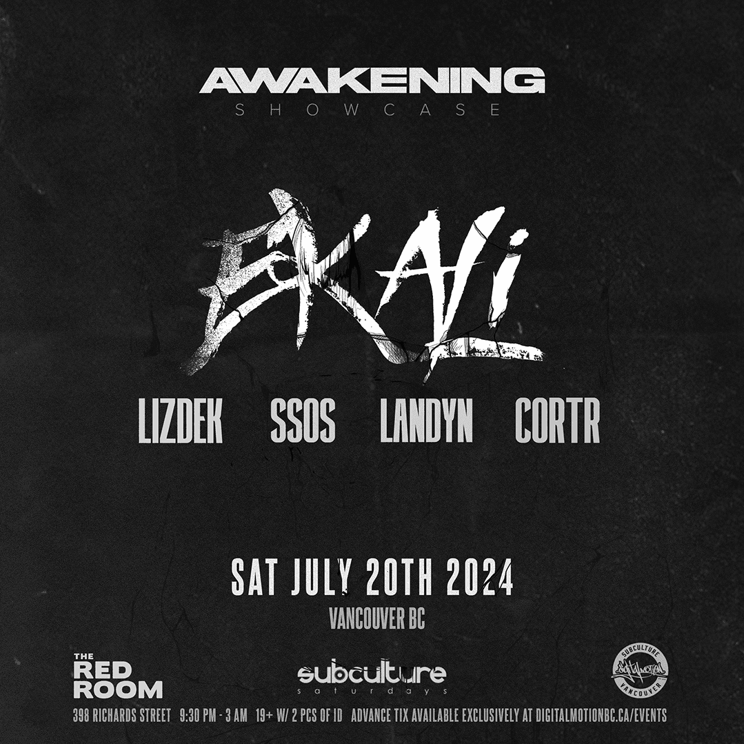 EKALI presents Awakening Records showcase at SUBculture Saturdays | The ...