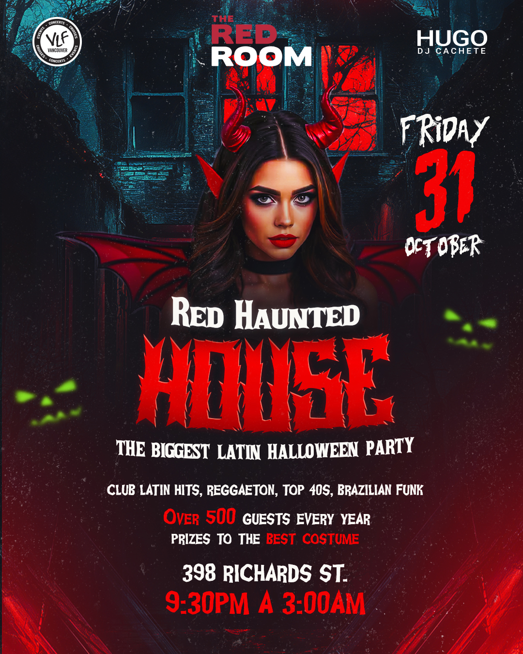 Cancun Fridays - Halloween 2025 | The Red Room